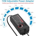 3V ~ 24V 3A 72W Power Supply Adjustable DC 3V 5V 6V 9V 12V 15V 16V 18V ...