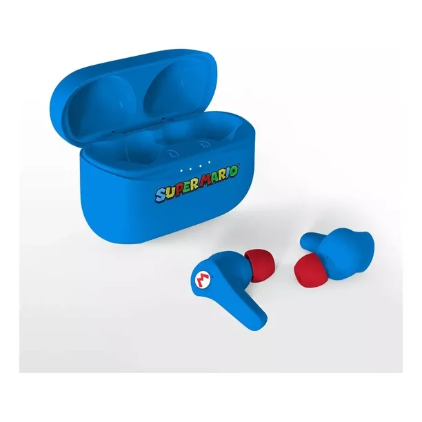 Audifono Earpods Otl Inalambricos Diseños Gamer Color Mario Blue ...