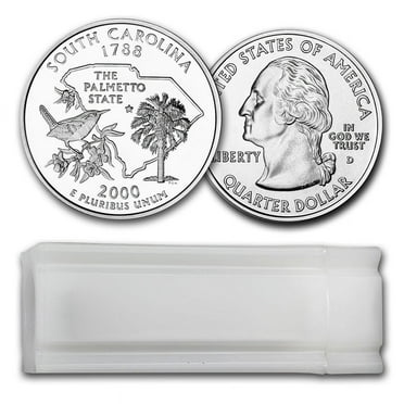 2000-D South Carolina State Quarter BU - Walmart.com