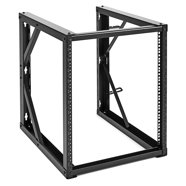 StarTech 12U 4 Post Server Equipment Open Frame Rack Cabinet w ...