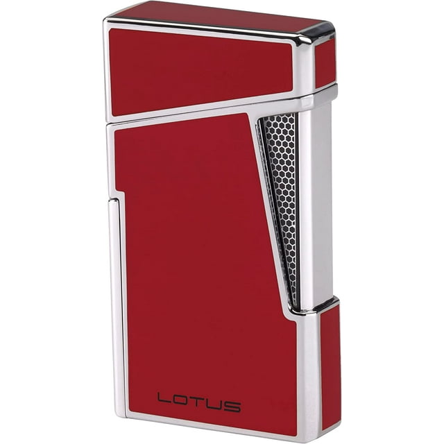 Lotus Apollo Cigar Lighter with Double Wind-Resistant Torch Flames, All ...