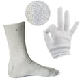 Pair of Conductive Fiber Gloves and Socks Massage Units With Adapter ...