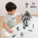 Mecha Robot Building Block Set Metal Giant Mech Model Kit Hard Core ...