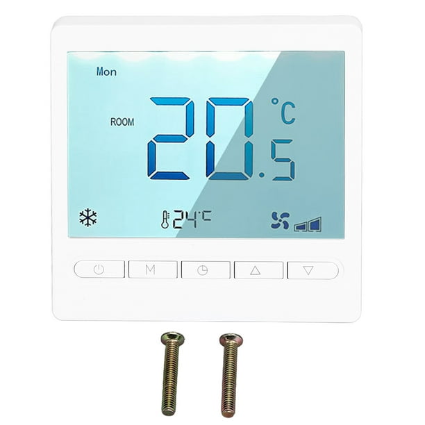 Thermostat, Set The Running Time AC230V Programmable Thermostat For ...