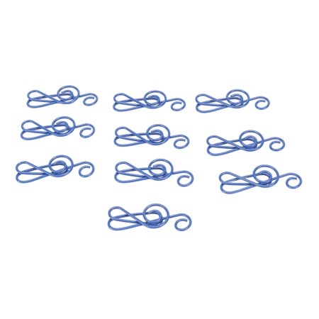 Paper Clips, Wide Applicability Note Shape Metallic Paper Clips Plating ...