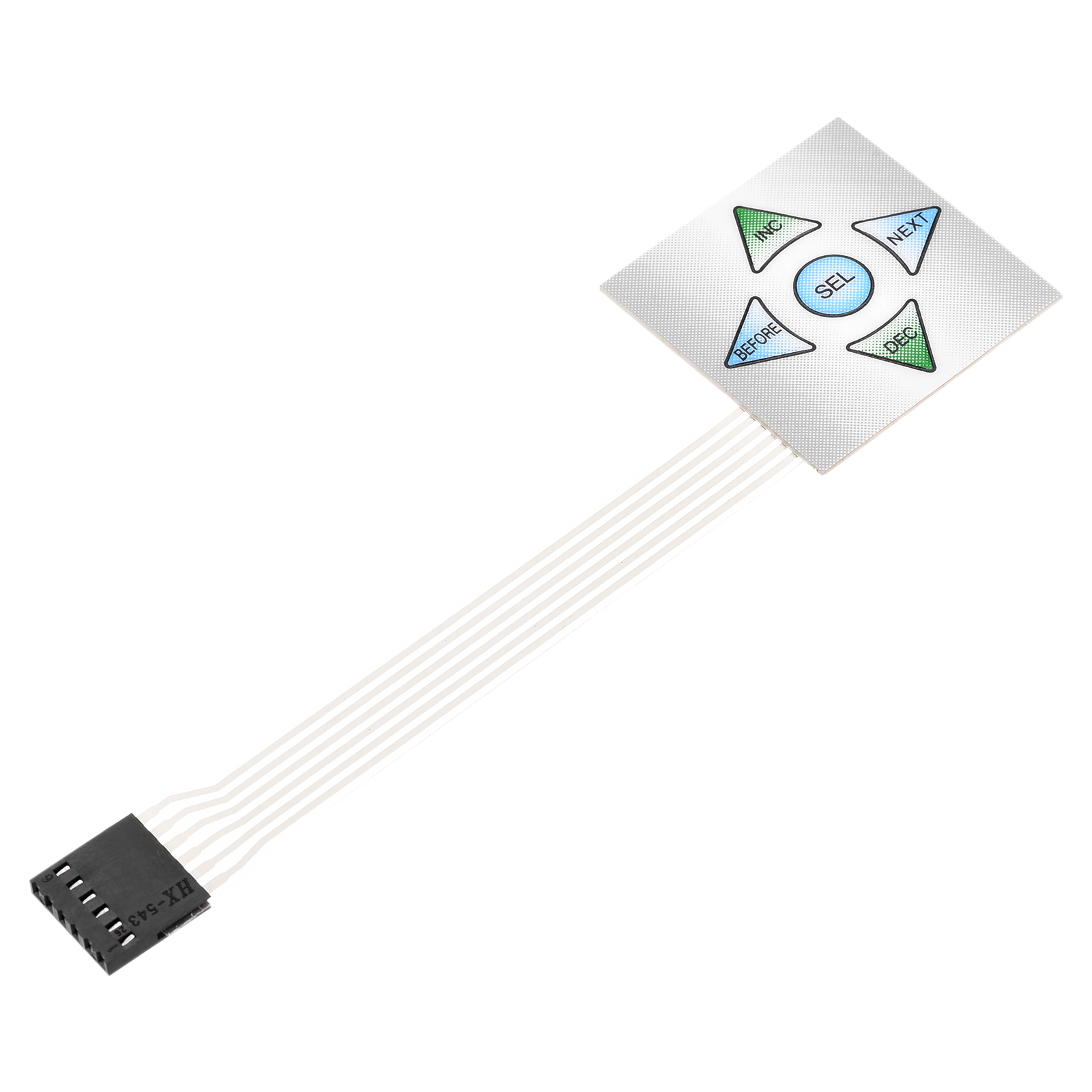 Uxcell Universal Switch Keypad DIY Keyboard 5 Keys 40x40mm 1 pcs ...