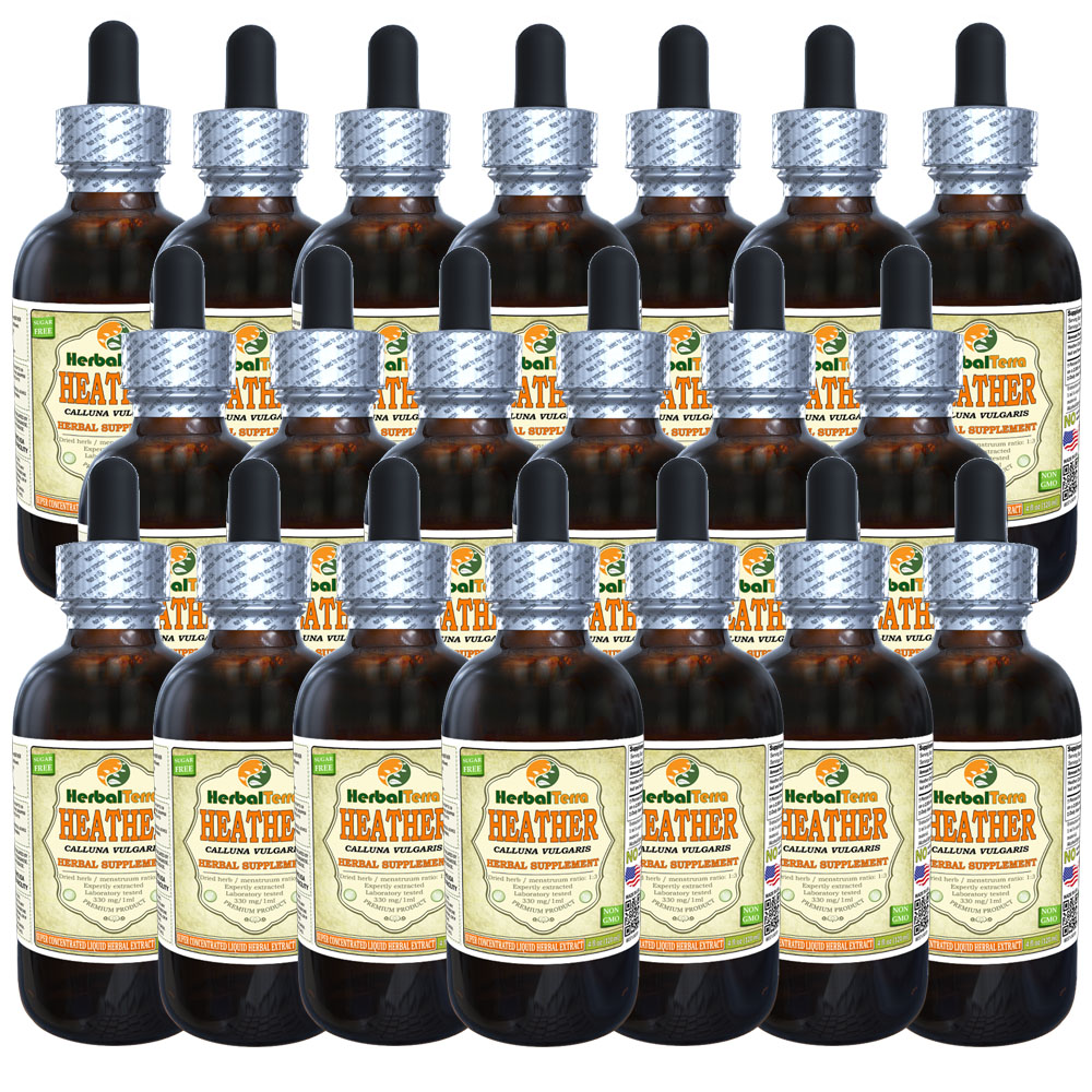 Heather (Calluna Vulgaris) Tincture, Organic Dried Leaves and Flowers ...