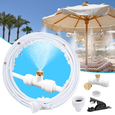 Spencer Water Misting Cooling System 9M/29.53FT Brass Misting Nozzles ...