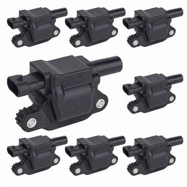 Set of 8 Square Ignition Coil Pack Replacement for Chevrolet GMC ...