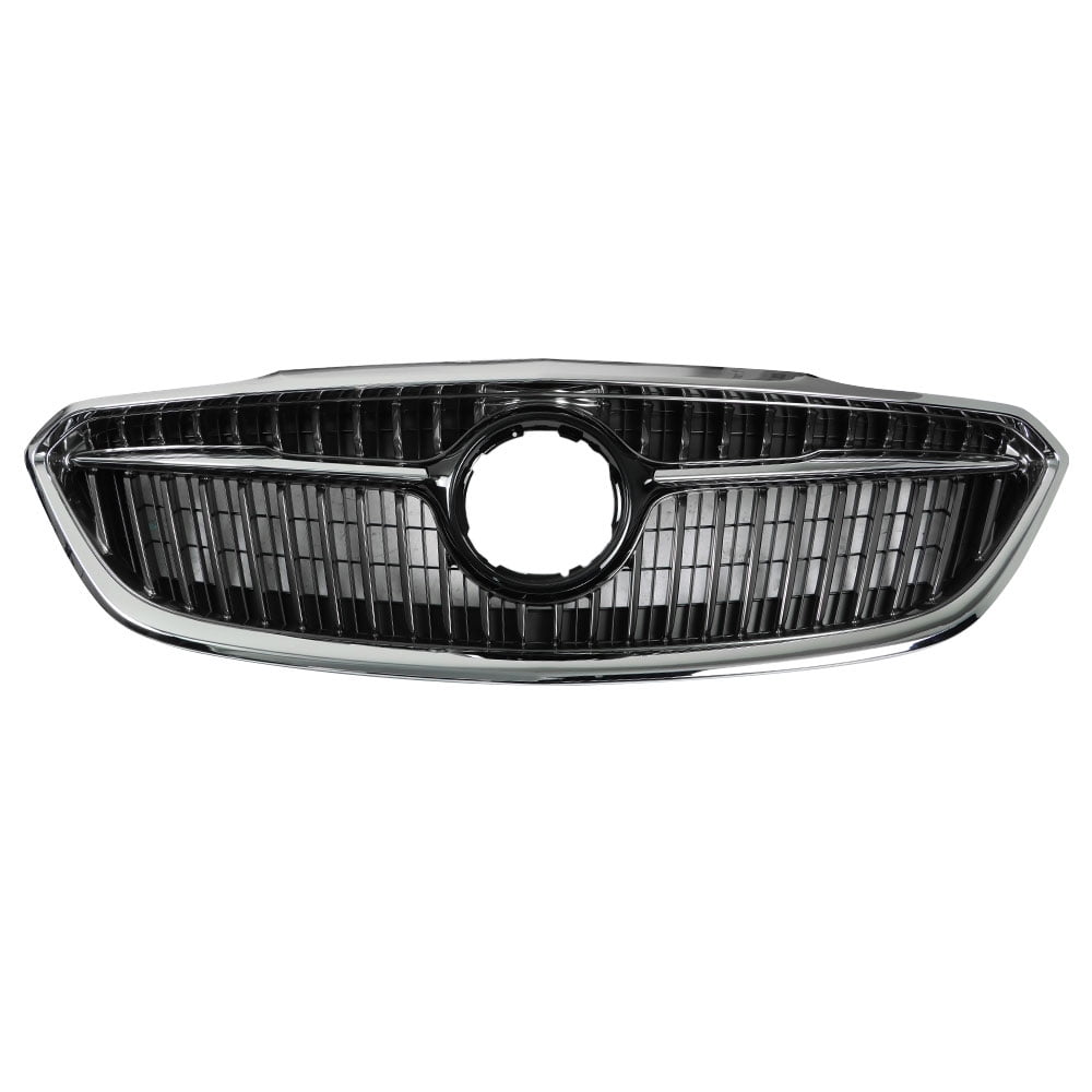 LABLT Front Upper Grille Assy (Black with Chrome Shell) for 2017-2019 ...