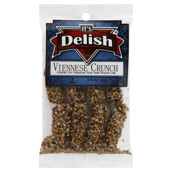 Universal Merchants Its Delish Viennese Crunch, 3.5 oz - Walmart.com ...