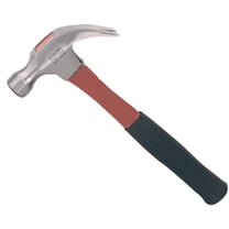 GreatNeck Fiberglass Curved Claw Steel Hammer with Fiberglass Handle ...