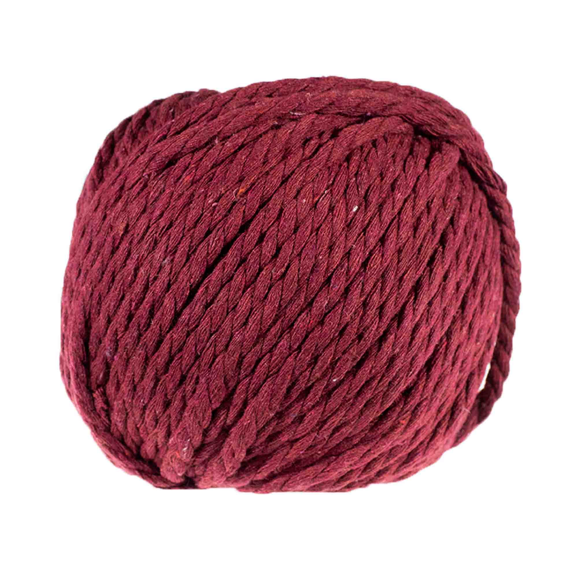 Craft County 4mm Colorful Cotton Cord - 50 Meter Skein in Multiple ...