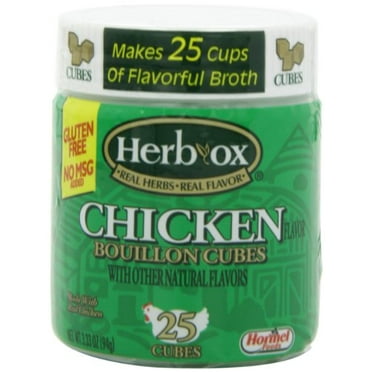 Herb-Ox Sodium Free Chicken Flavor Granulated Bouillon Packets 8 ct Box ...