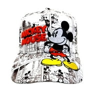 Disney's Mickey Mouse Character Embroidered Adult Baseball Cap in Khaki ...