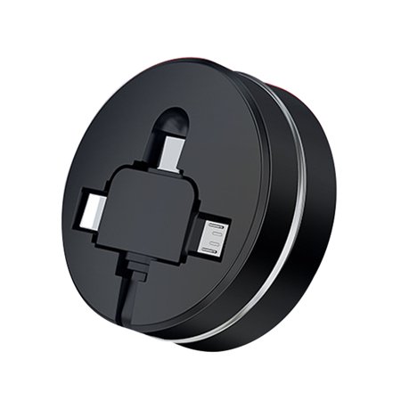 Multi Charging Cable, 3 in 1 Retractable USB Cable with Cell Phone ...