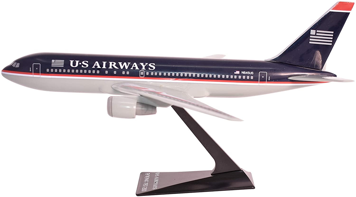 Boeing 767-200 US Airways (97-05) 1/200 Scale Plastic Airplane Model ...