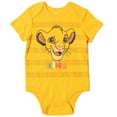 Disney Lion King Simba Newborn Baby Boys Bodysuit Pants and Hat 3 Piece ...