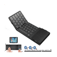 Wireless Folding Keyboard With Touchpad Rechargeable Foldable Bluetooth
