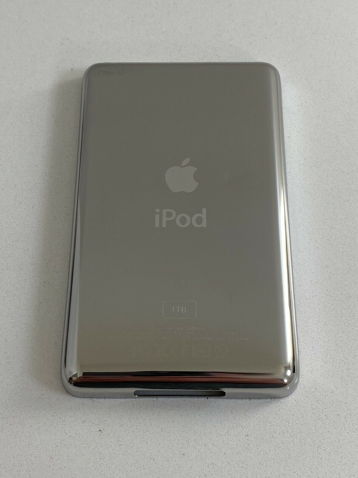 Ipod Classic Silver Back