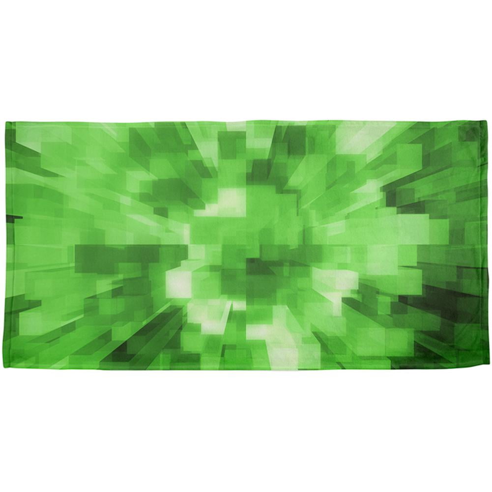 World Game Builder Forest Blocks All Over Beach Towel - Walmart.com