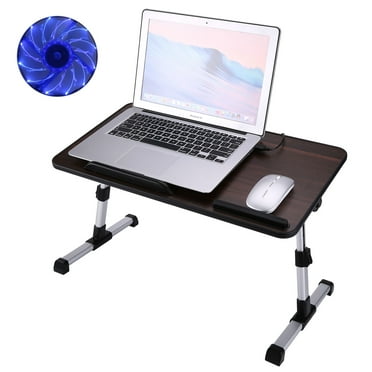 Ktaxon Protable Laptop Table Rolling Computer Desk Stand Sofa Side Bed ...