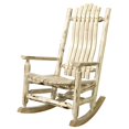 Montana Collection Adult Log Rocker, Ready to Finish - Walmart.com