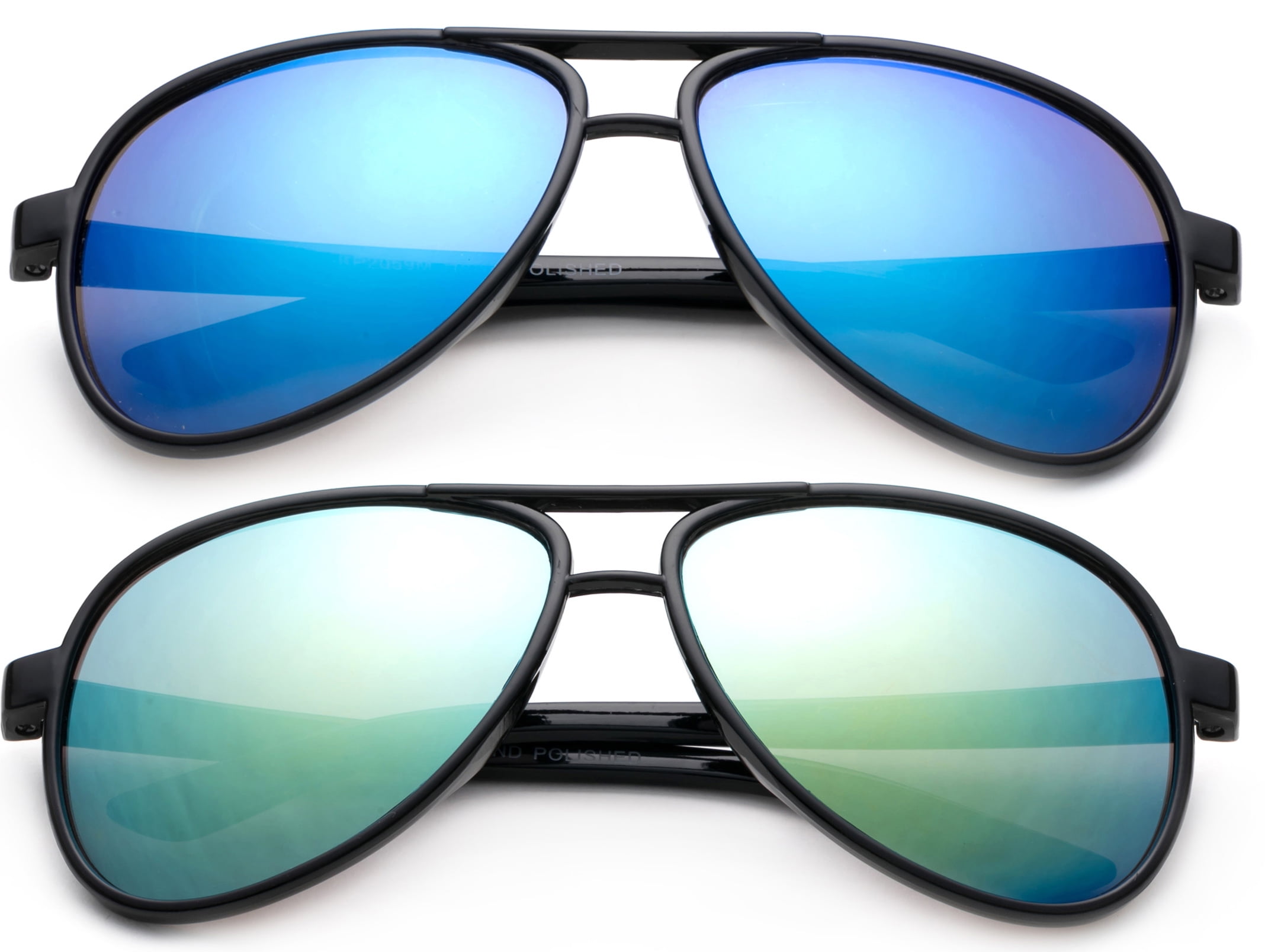 Newbee Fashion - "Aviator" Kids Sunglasses Girls Boys Plastic Aviator ...