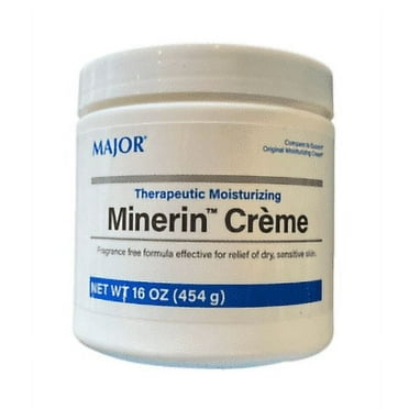 Major Pharmaceuticals Therapeutic Moisturizing, Minerin Cream 16 oz ...