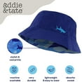 Addie & Tate Children's Reversible Blue Bucket Hat, Head Attire for ...
