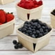 10 Pack 1-Pint Wooden Berry Baskets for Picking Fruit, Arts and Crafts ...