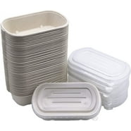 Clear Lids for 32 oz Oval Molded Fiber Bowls - Walmart.com