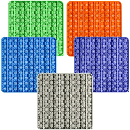 Pop it Numbers 100 Sensory Math Manipulative (Multipack) Large ...