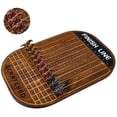 Horse Race Racing Board Game, Solid Wood, 16.14 x 11 x 0.6 Inch ...