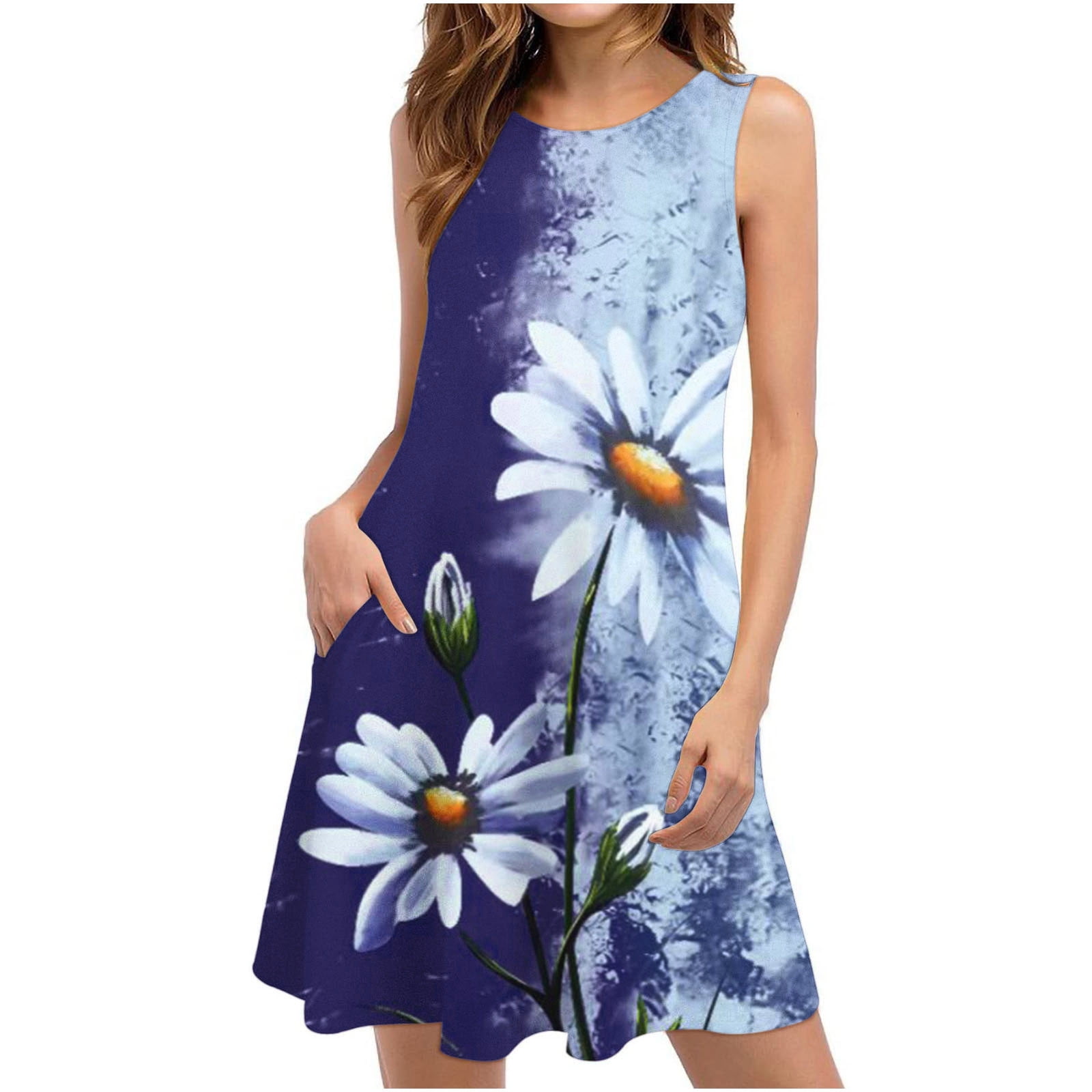 Click here for Smihono Summer Dress For Women Plus Size Summer Dr... prices