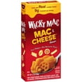 Wacky Mac Real Cheese Macaroni & Cheese, Fun Shapes, No Preservatives ...