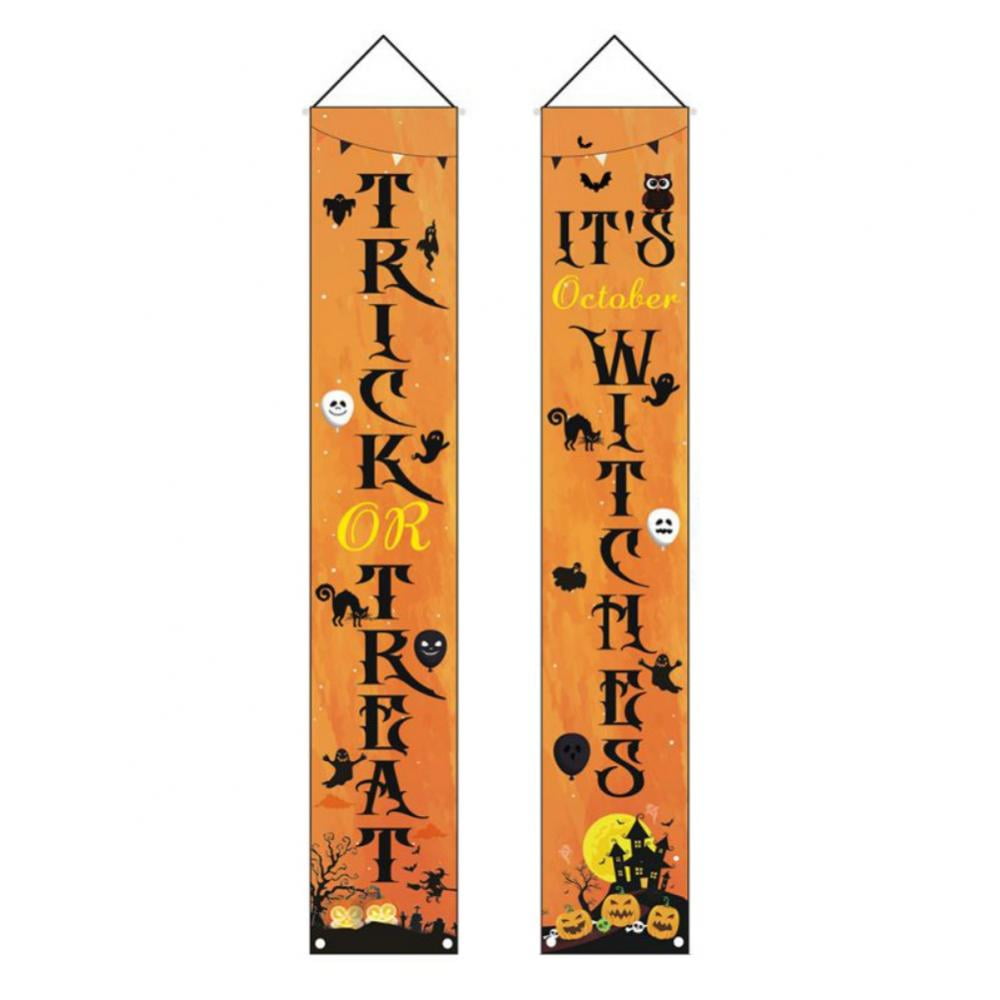 Halloween Decorations Outdoor ,Trick or Treat & It's October Witches ...
