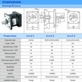 Nema34 Speed Ratio 10 16 20 24 36 :1 Planetary Gearbox Speed Reducer ...