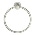 Better Homes & Gardens Modern Satin Nickel Wall Mount Towel Ring, Sleek ...