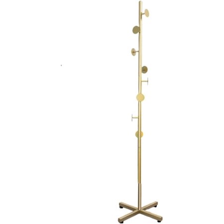 Metal coat rack Free-standing assembly hanger，Sturdy metal coat hanger ...