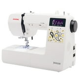 Janome JW8100 Sewing Machine with 100 Stitches, 7 Buttonholes ...