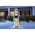 6\' Photorealistic Airblown Excited Buddy the Elf Christmas Inflatable ...
