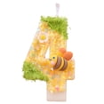 Birthday Candle Number 4, Party Decoration Cake Topper, Celebration ...