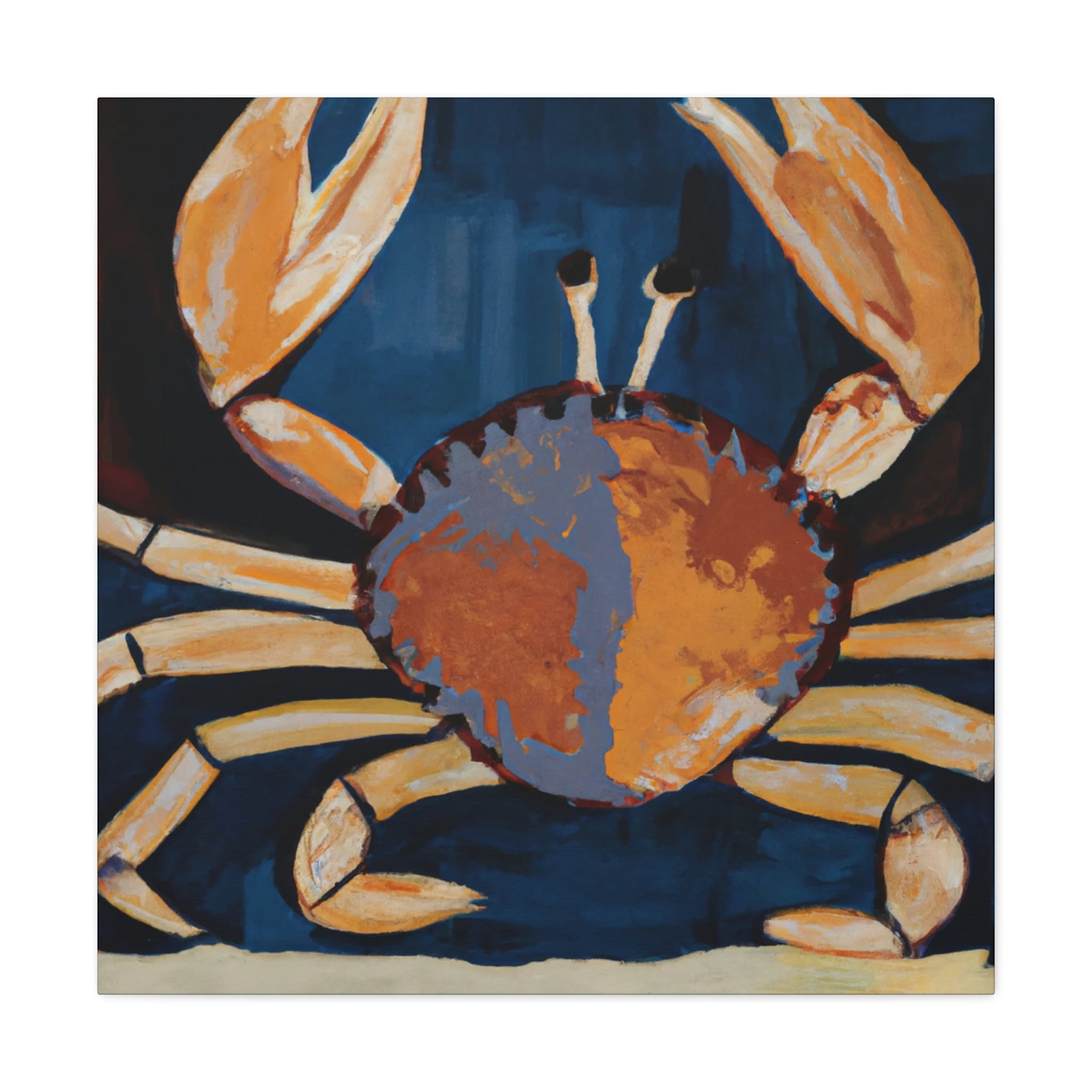 Crab Nebula Abstract - Canvas - Walmart.com