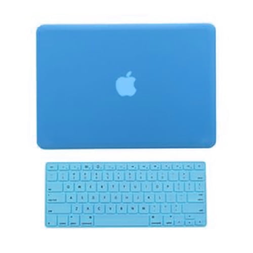 Macbook Air Light Blue Case / Cover with Keyboard, Hard Cover ...