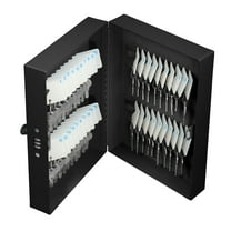 Honeywell Lockable Safety Box, Steel 24-Key Security Box with Key Lock ...