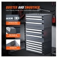 End Mill Organizer Cabinet, 3-Drawer Steel Dispenser for 1/8"-1", 29 ...