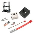 3d Printer Hotend Kit Bimetal Heating Block 24v 40w 300°c Throat