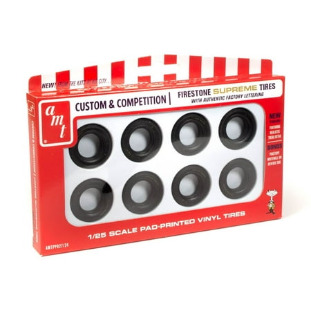 AMT Custom Caps & Wheels Parts Pack (Works w many muscle, custom ...