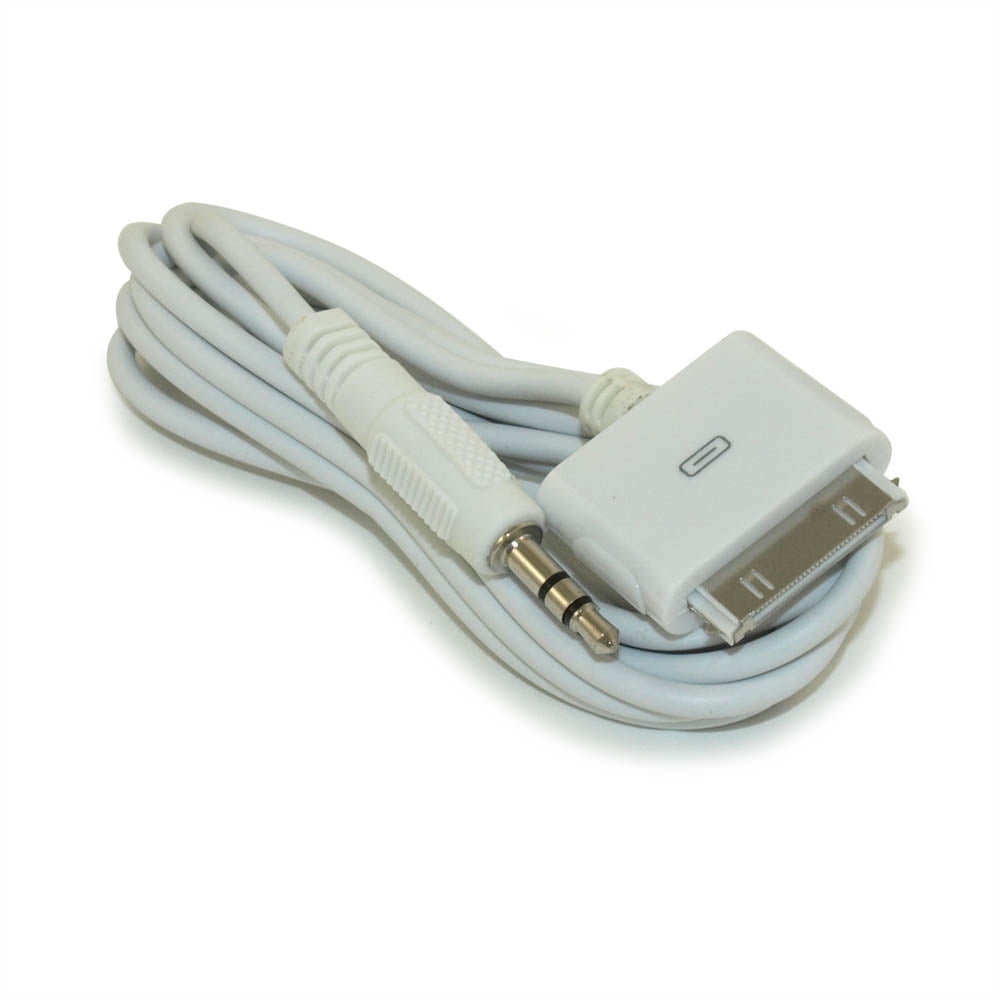 6ft iPhone/iPod Audio out (Apple 30pin Connector to Audio 3.5mm ...